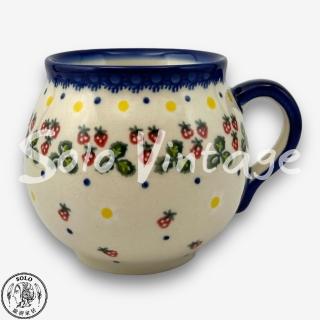 【SOLO 波蘭陶】波蘭製 Vena 波蘭陶 500ML 胖胖杯 春日草莓系列-momo購物網 - 好評推薦 - 2025年9月