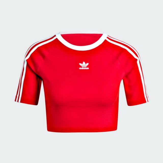 【adidas 愛迪達】運動服 短袖 T恤 女上衣 3 S BABY TEE(IP0665) - momo購物網 - 好評推薦 -2024年3月
