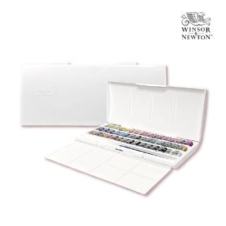 【英國溫莎牛頓Winsor&Newton】Cotman學生級塊狀水彩45色(加贈水彩本)-momo購物網 - 好評推薦 - 2025年10月