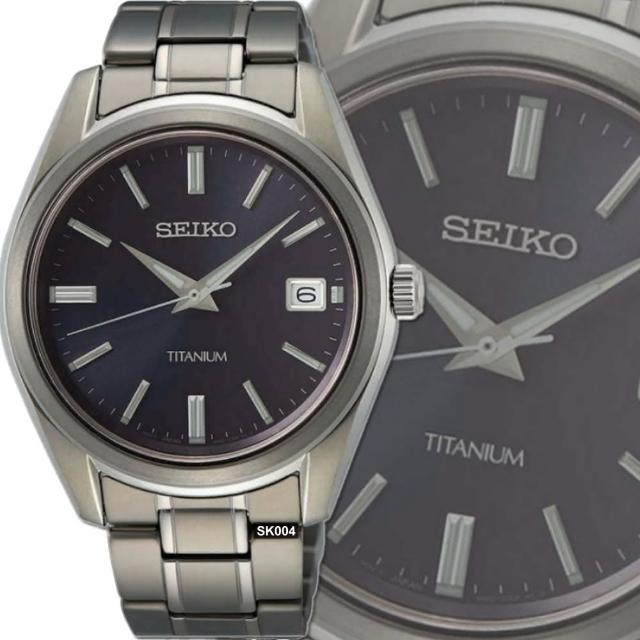 【SEIKO 精工】CS系列鈦金屬石英錶40㎜黑面款 SK004(SUR373P1/6N52-00B0V) - momo購物網 - 好評推薦 ...