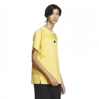 【adidas 愛迪達】上衣 男款 短袖上衣 運動 TH COOL TEE 黃 IT3939-momo購物網 - 好評推薦 - 2025年12月