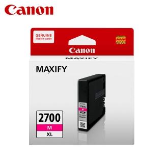 【Canon】PGI-2700XL M 原廠紅色墨水匣 iB4070/iB4170/MB5070/MB5170/MB5470-momo購物網 ...