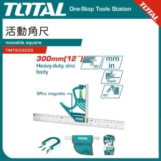 【TOTAL】強磁活動角尺 TMT653005(角度尺 測量尺 測量儀 鋼尺 水平尺)-momo購物網 - 好評推薦 - 2026年5月