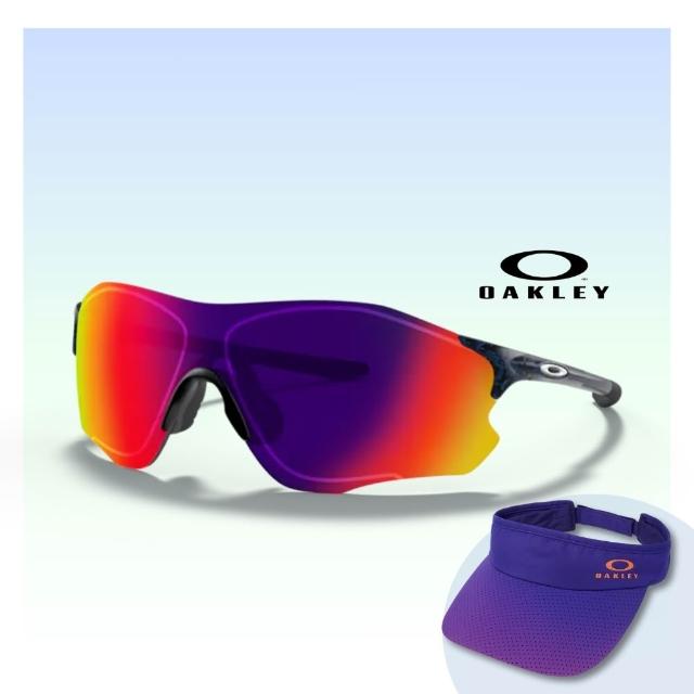 Oakley Evzero path 亞洲版 運動太陽眼鏡 OO9313-02 + Red Iridium 鏡片