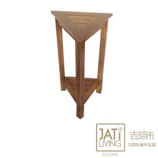 【吉迪市柚木家具】柚木三角造型桌 RPNA016(仿古 中式 邊几 桌子 和式桌 置物架)-momo購物網 - 好評推薦 - 2025年9月