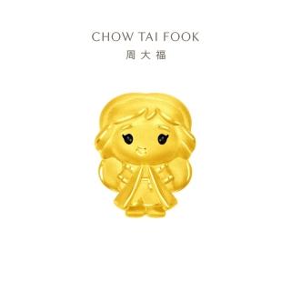 【周大福】迪士尼公主系列 冰雪奇緣Anna黃金路路通串珠-momo購物網 - 好評推薦 - 2025年10月