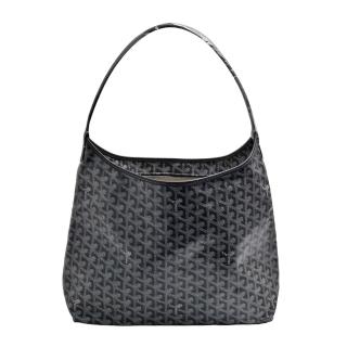 【GOYARD 高雅德】經典HOBO BAG系列印花防水帆布單肩背購物包(灰色)『entrupy安心購』-momo購物網 - 好評推薦 ...