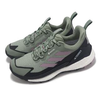 【adidas 愛迪達】戶外鞋 Terrex Free Hiker 2 Low GTX 女鞋 紫 綠 防水 抓地 愛迪達(IE5100 ...