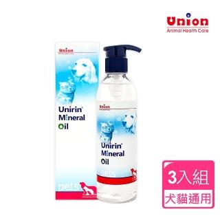 【Union】毛通樂 Unirin 寵物礦物油260mL-3入組(潤滑腸壁/幫助排毛/排便順暢)-momo購物網 - 好評推薦 - 2025年12月