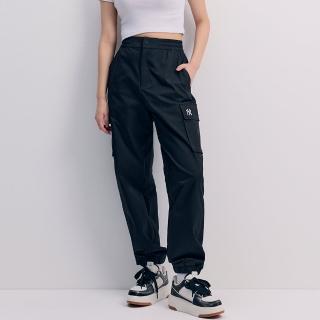 【MLB】運動褲 休閒長褲 紐約洋基隊(3AWPB0541-50BKS)-momo購物網