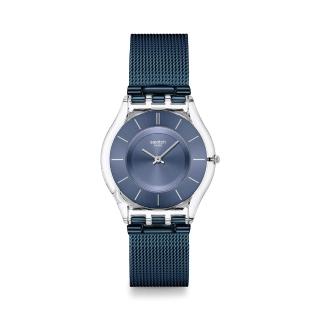 【SWATCH】COOL SKIES 超薄手錶/男錶/女錶/瑞士製造 SS08K120M(34mm)-momo購物網 - 好評推薦 ...