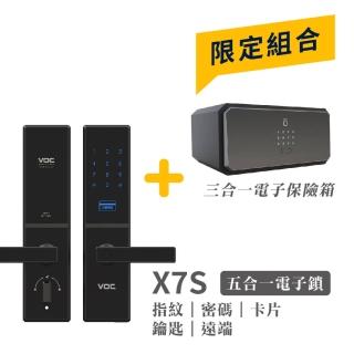 【VOC】X7S 聯網型五合一把手式電子鎖(遠端手機開門│指紋│卡片│密碼│鑰匙/含安裝)-momo購物網 - 好評推薦 - 2025年9月