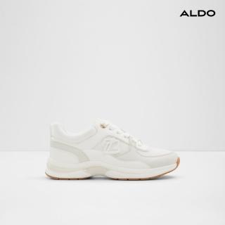 【ALDO】CLEA-時尚復古設計小白鞋-女鞋(白色)-momo購物網