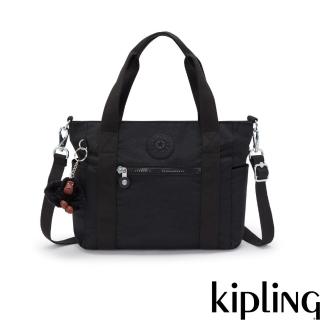 【KIPLING官方旗艦館】率性曜石黑手提斜背兩用側肩包-JAYLA S-momo購物網