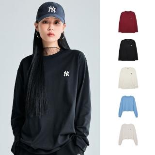 【MLB】小Logo長袖T恤 女版長袖T恤 道奇/紅襪/洋基隊(3ATSB0134/3FTSB2134-多款任選)-momo購物網 - 好評 ...