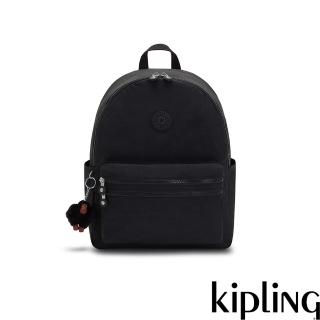 【KIPLING官方旗艦館】率性曜石黑拉鍊後背包-BOUREE-momo購物網 - 好評推薦 - 2024年11月