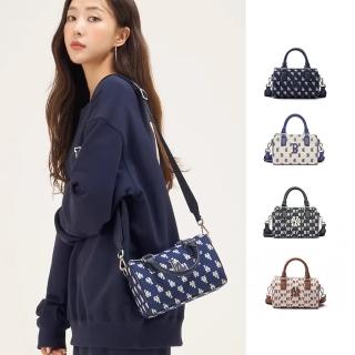 【MLB】手提包 波士頓包 肩背包 MONOGRAM系列 道奇/紅襪/洋基隊(3ABWS013N-4色任選)-momo購物網