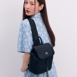 【MLB】尼龍迷你後背包 紐約洋基隊(3ABKS024N-50BKS)-momo購物網