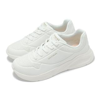 【SKECHERS】休閒鞋 Uno Lite-Lite Work 女鞋 白 緩衝 全白(177289-WHT)-momo購物網 - 好評推薦 ...