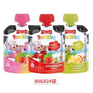 【PASCUAL 帕斯夸】兒童優格袋裝系列/80GX24入(西班牙領導品牌)-momo購物網 - 好評推薦 - 2024年8月
