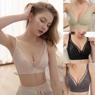 【beaulace 薄蕾絲】深V網紗無鋼圈透膚性感蕾絲內衣 慾望心機 速(性感透氣薄襯)-momo購物網 - 好評推薦 - 2025年10月