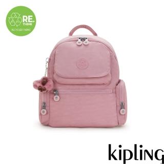 【KIPLING官方旗艦館】輕柔粉多口袋拉鍊後背包-MATTA-momo購物網 - 好評推薦 - 2024年11月