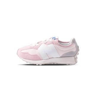 【NEW BALANCE】327 中童 粉灰色 寬楦 麂皮 尼龍 小朋友 運動 休閒鞋 PH327CK-W-momo購物網 - 好評推薦 ...