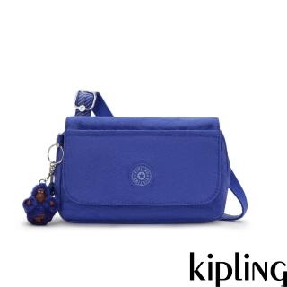 【KIPLING官方旗艦館】寶藍色小巧側肩隨身包-AVERILL-momo購物網