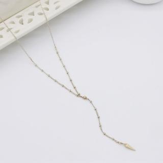 【Dogeared】金珠細鍊長茅墜Y字金項鍊-momo購物網 - 好評推薦 - 2025年6月