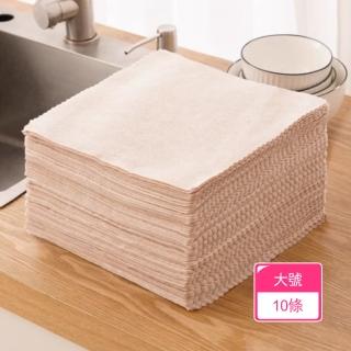 【Dagebeno荷生活】不沾油好清洗天然絲瓜纖維抹布 無添加乾濕兩用可剪裁去污抹布(大號10條)-momo購物網 - 好評推薦 - 2025年9月