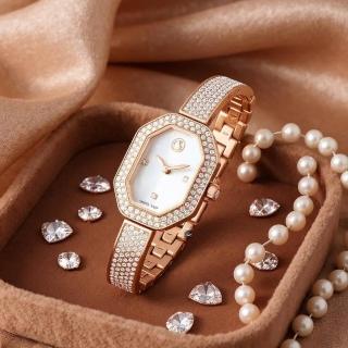 【SWAROVSKI 施華洛世奇】Dextera Bangle 璀璨 手環式 手錶 女錶-30.5x19mm 情人節 送禮首選(5672992 ...