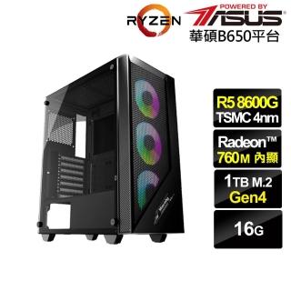 【華碩平台】R5六核{雲破月N1FC}文書電腦(R5-8600G/B650/16G/1TB)-momo購物網 - 好評推薦 - 2025年5月