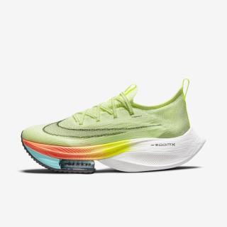 【NIKE 耐吉】Wmns Air Zoom Alphafly Next% 女 慢跑鞋 氣墊 淺黃(CZ1514-700)-momo購物網 ...