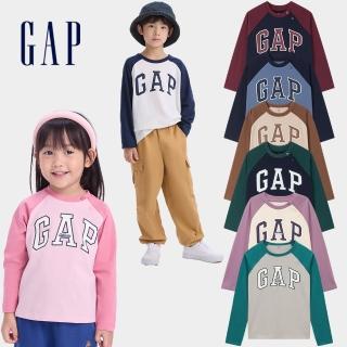【GAP】兒童裝 Logo純棉圓領長袖T恤-多款任選(644667&646127)-momo購物網 - 好評推薦 - 2025年1月
