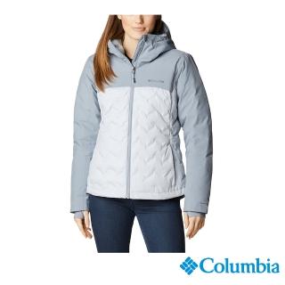 【Columbia 哥倫比亞】女款-OT防水極暖羽絨外套-灰藍(UWR35550GL/IF)-momo購物網 - 好評推薦 - 2025年3月