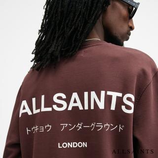 【ALLSAINTS】UNDERGROUND 長袖衛衣 M033NB(寬鬆版型)-momo購物網