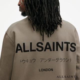 【ALLSAINTS】UNDERGROUND 長袖衛衣 M033NB(寬鬆版型)-momo購物網