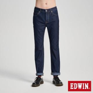 【EDWIN】男裝 加大碼 JERSEYS 迦績 自然修身窄管丹寧直筒褲(原藍色)-momo購物網 - 好評推薦 - 2025年12月