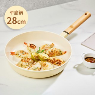 【Roichen】韓國抗菌陶瓷不沾平底鍋 28cm(IH爐/全火源適用)-momo購物網 - 好評推薦 - 2024年10月