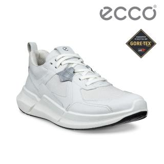 【ecco】BIOM 2.2 W 健步戶外防水皮革休閒運動鞋 女鞋(白色 83081350874)-momo購物網 - 好評推薦 - 2025年12月