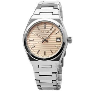 【SEIKO 精工】精工CS石英鋼帶女錶-香檳色(SUR577P1)-momo購物網 - 好評推薦 - 2025年12月