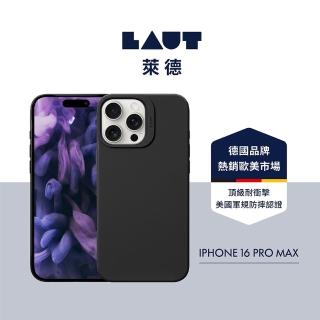 【LAUT 萊德】iPhone 16 Pro Max 磁吸輕量保護殼-黑(支援MagSafe功能)-momo購物網 - 好評推薦 - 2025年12月