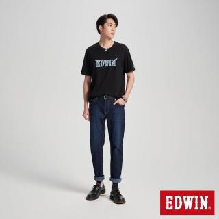 【EDWIN】男裝 加大碼 牛仔布LOGO短袖T恤(黑色)-momo購物網 - 好評推薦 - 2025年9月