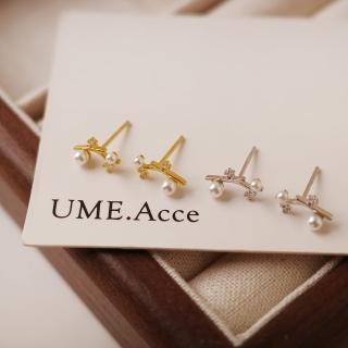 【UME.Acce】S925純銀 枝葉微鑽珍珠耳環S925純銀 耳環 純銀 全純銀 純銀耳環 珍珠 珍珠耳-momo購物網 - 好評推薦 - 2025年10月