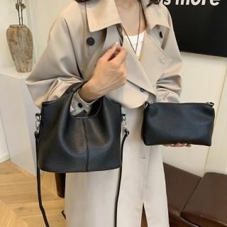 【Jpqueen】簡單素面女款手提斜背包側肩包子母包(5色可選)-momo購物網 - 好評推薦 - 2025年12月