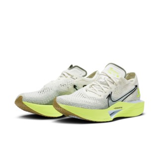 【NIKE 耐吉】運動鞋 慢跑鞋 路跑 馬拉松 男鞋 NIKE ZOOMX VAPORFLY NEXT% 3 白 螢光黃(HQ3450147 ...