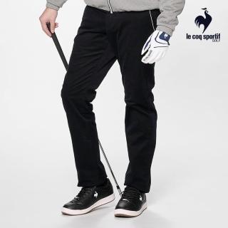 【LE COQ SPORTIF 公雞】高爾夫系列 男款黑色防潑水保暖燈芯絨高爾夫球褲QGU8J802-momo購物網 - 好評推薦 - 2025年8月