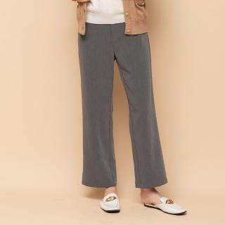 【perng yuh 芃諭名品】*都會俐落 後鬆緊腰 中灰色 直筒褲(2024 AW Collection｜3C秋冬新品上市)-momo購物網 ...