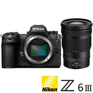 【Nikon 尼康】Z6 III / Z63 KIT 附 Z 24-120mm F4 S(公司貨 全片幅微單眼相機 五軸防手震 6K ...