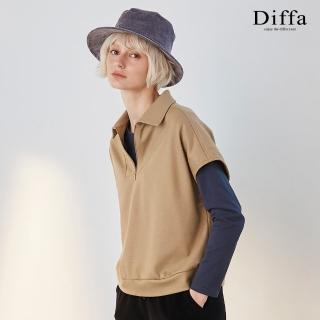 【Diffa】簡約西裝領連袖設計針織衫-女-momo購物網 - 好評推薦 - 2024年11月